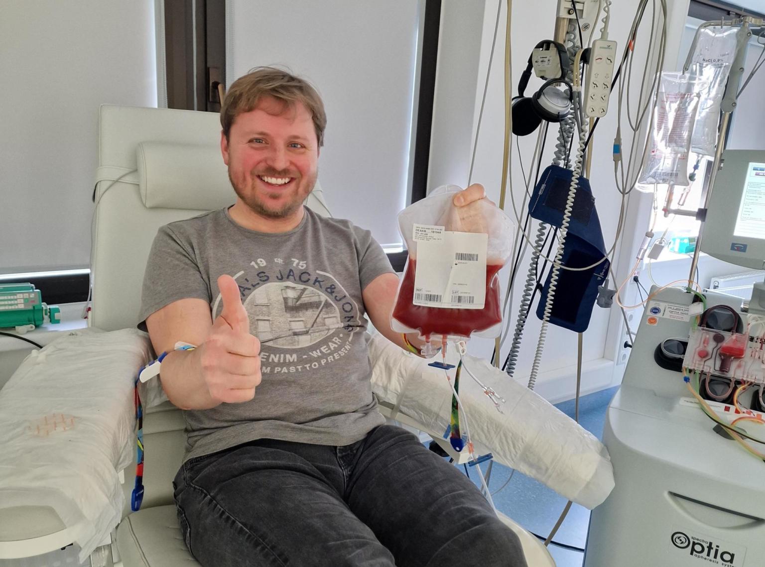 Stammzellen spenden - Aktion Knochenmarkspende Bayern