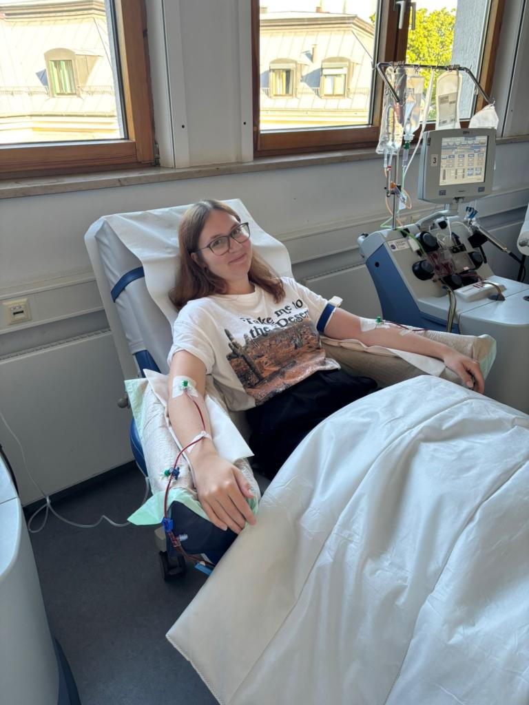 Stammzellen spenden - Aktion Knochenmarkspende Bayern